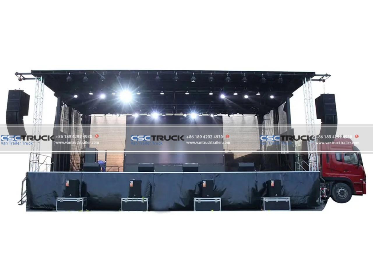 What are the Key Components of a Mobile Stage Truck Setup? - Van Truck ...