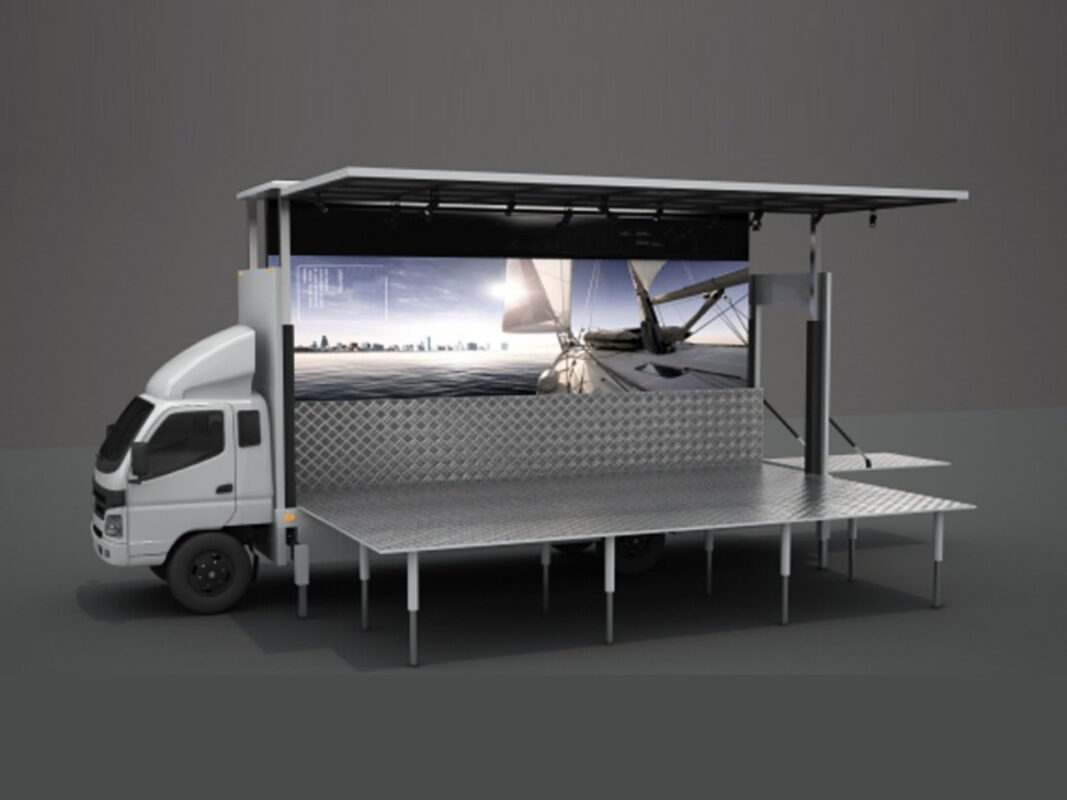What are the Key Components of a Mobile Stage Truck Setup? - Van Truck ...