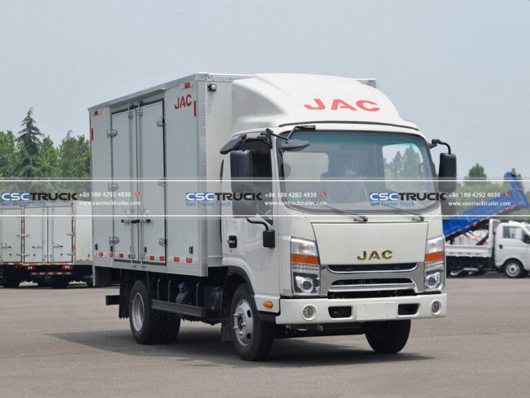 JAC 4 Meter Cargo Dry Van Truck - Van Truck Trailer Cargo