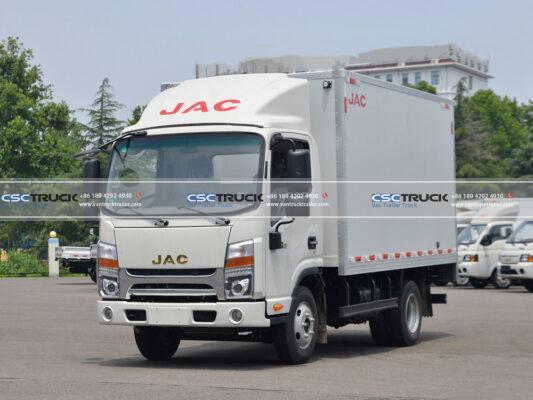 JAC 4 Meter Cargo Dry Van Truck - Van Truck Trailer Cargo